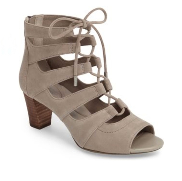 Rockport | Shoes | Rockport Audrina Ghillie Tall Sandal Block Heal ...